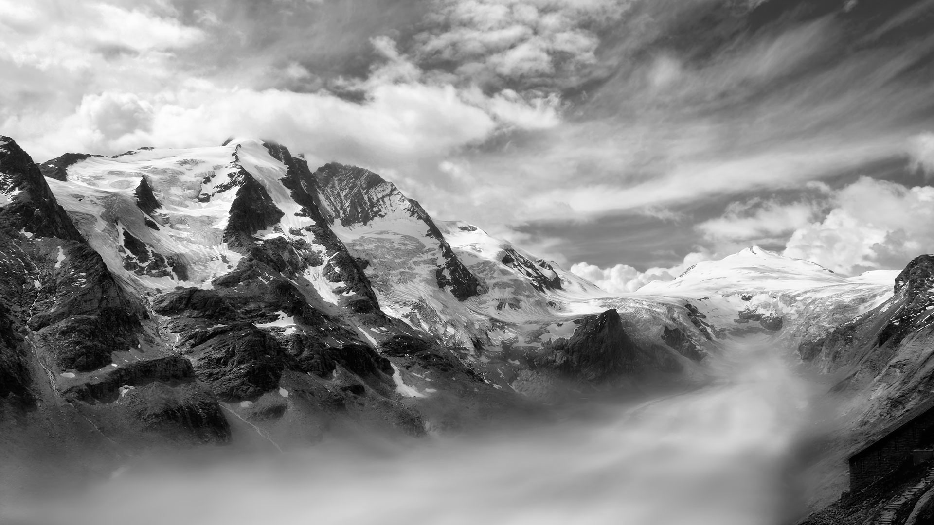 mountain-black-and-white | Elevated Dental